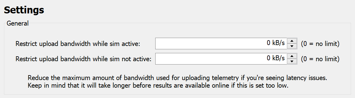 Garage 61: New: Upload rate limiting : r/iRacing